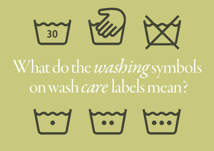 What do the washing symbols on wash care labels mean? – Baukjen