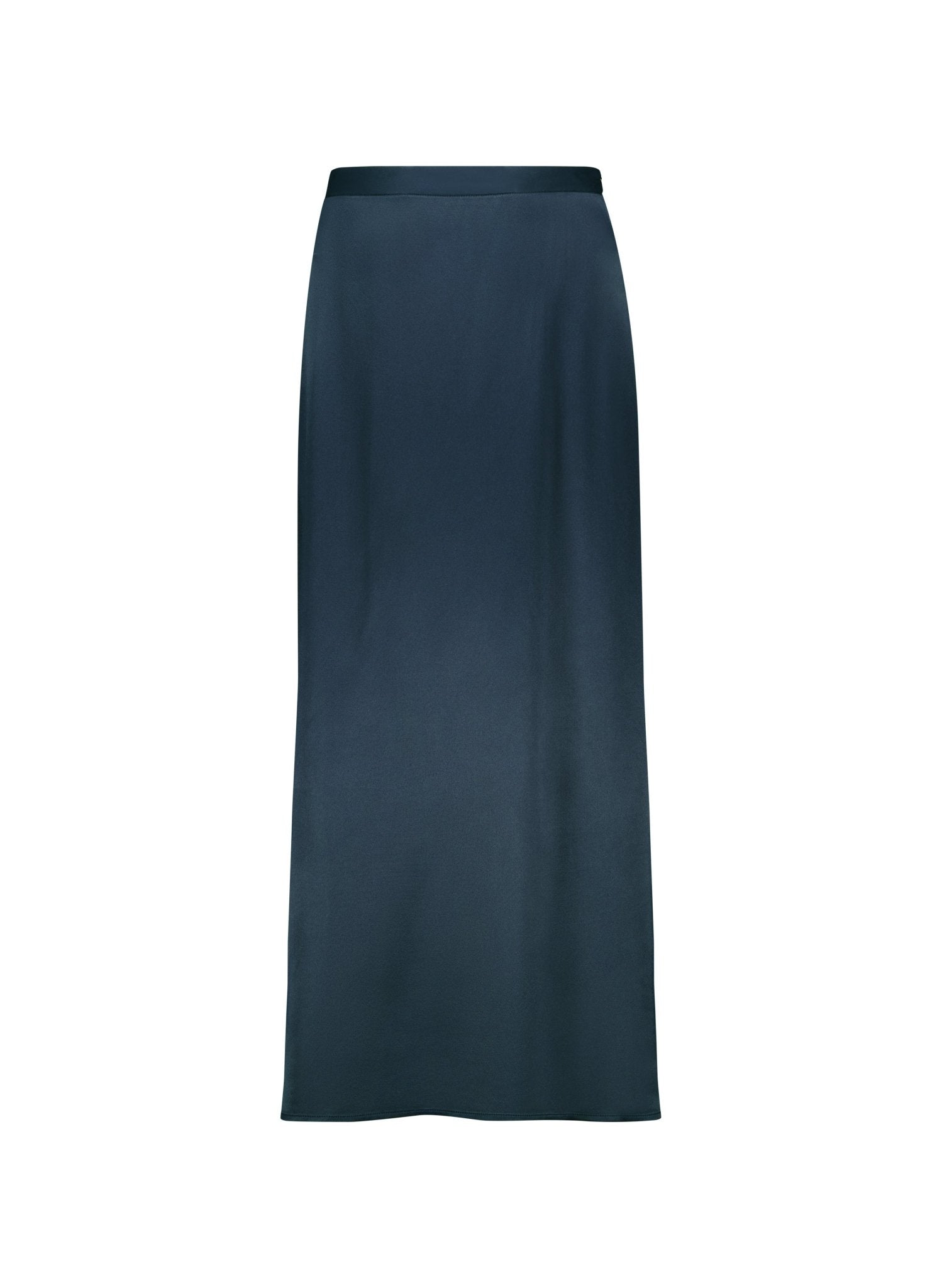 Doris Satin Slip Skirt - Classic Navy | Baukjen