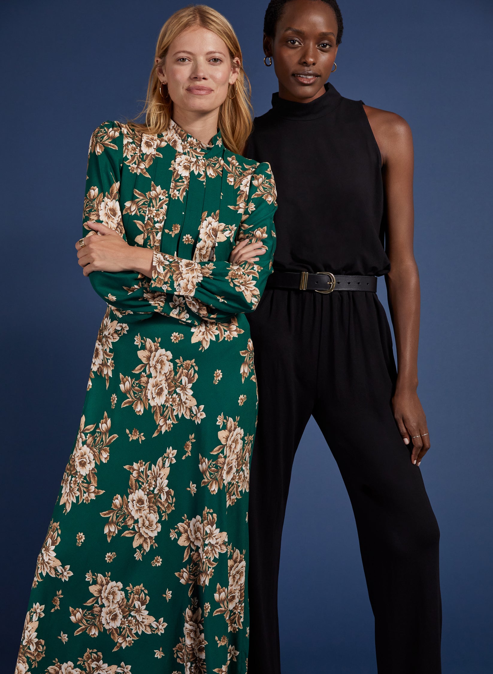 Primrose Dress with Lenzing™ Ecovero™ - Cedar Floral | Baukjen